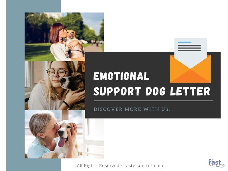 Emotional Support Dog Letter ESA Letter California